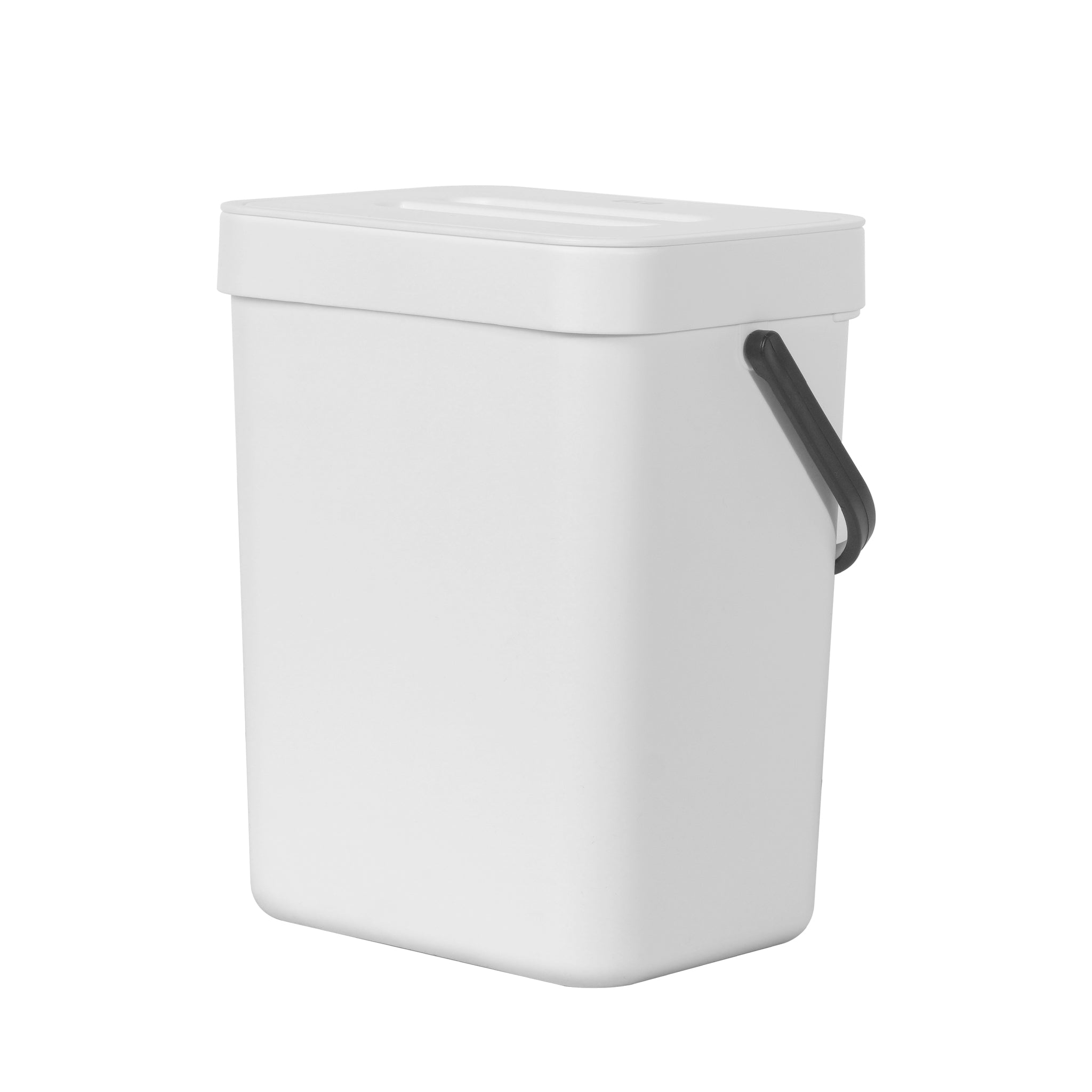 Puro Compost Bin with Lid - White 5L / 1.32 Gal – Home by EKO
