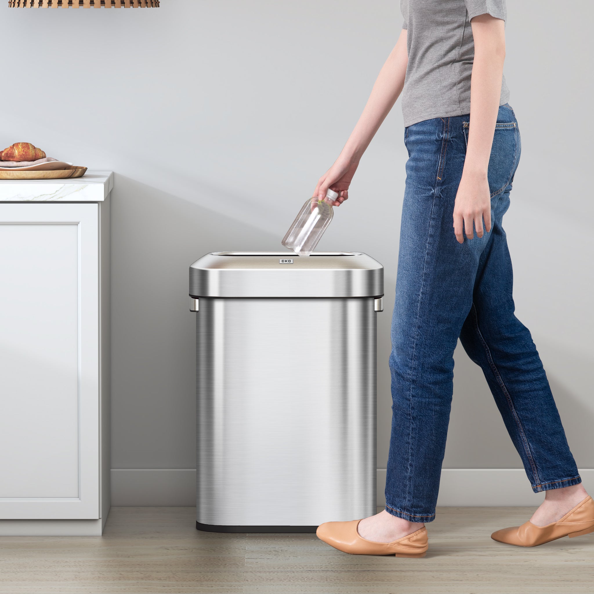 Urban Slim Open Top Can Commercial Grade - 60L / 16 Gal – Home by EKO