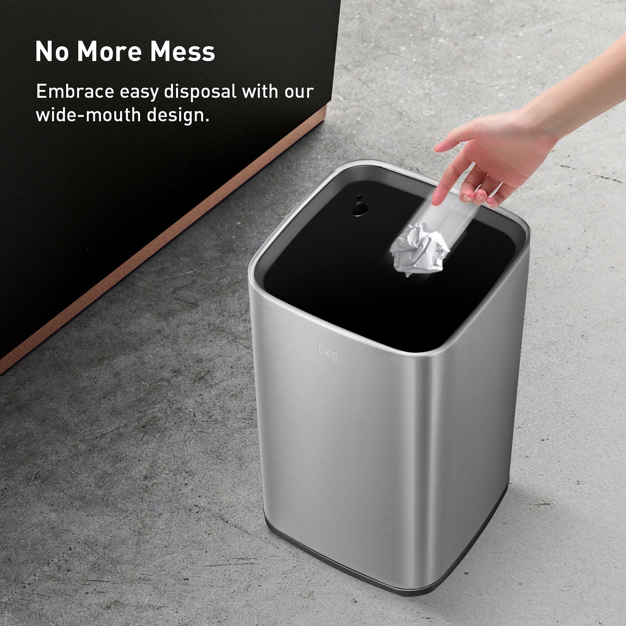 Laguna Open Top Can with Liner 2 Pack Combo Set - 7L+12L – Home by EKO